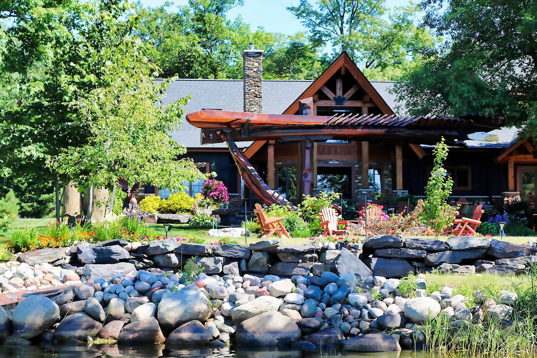 Timber Frame Home | Yellowstone Log Homes of Minnesota
