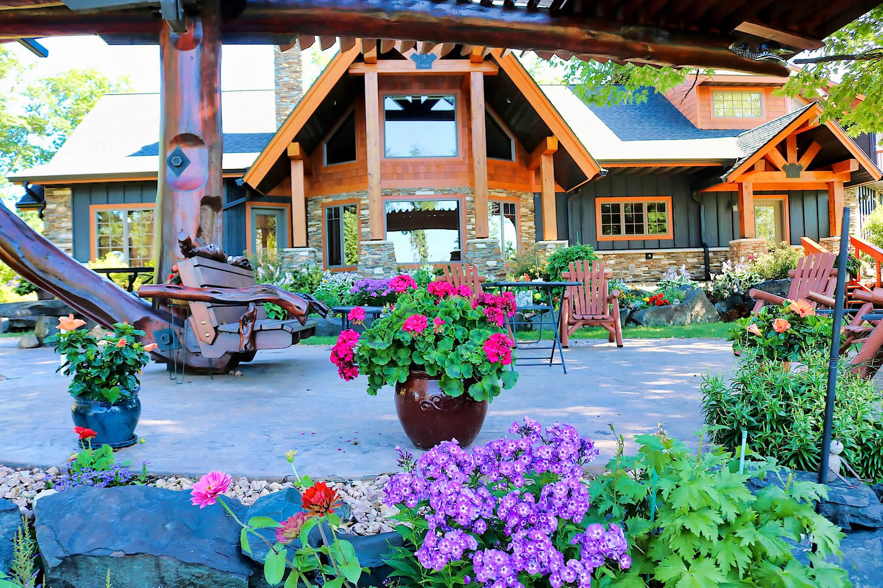 Timber Frame Home | Yellowstone Log Homes of Minnesota