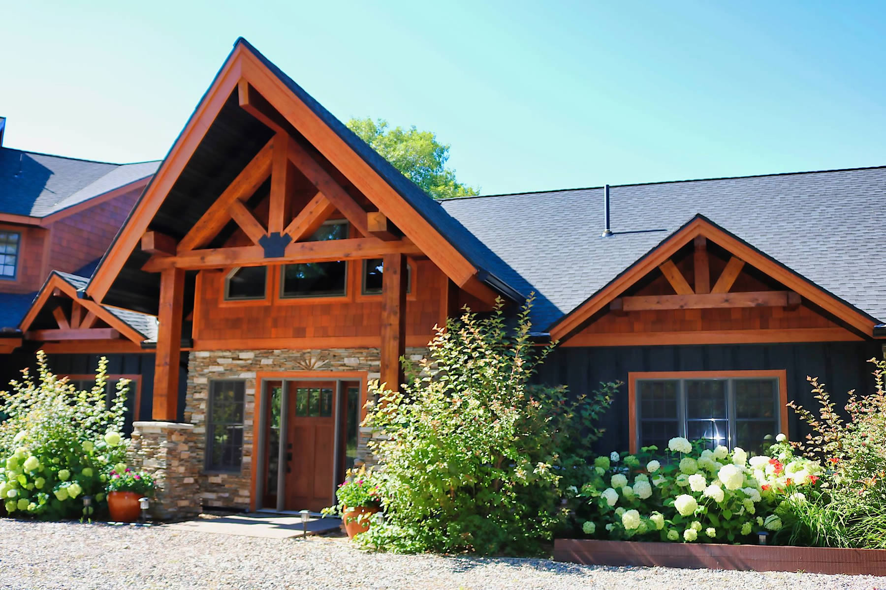 Timber Frame Home | Yellowstone Log Homes of Minnesota